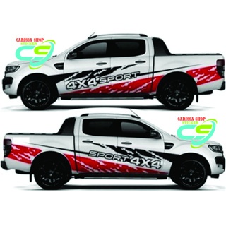 Hilux Navara Triton car sticker 4X4 off road car sticker | Shopee ...