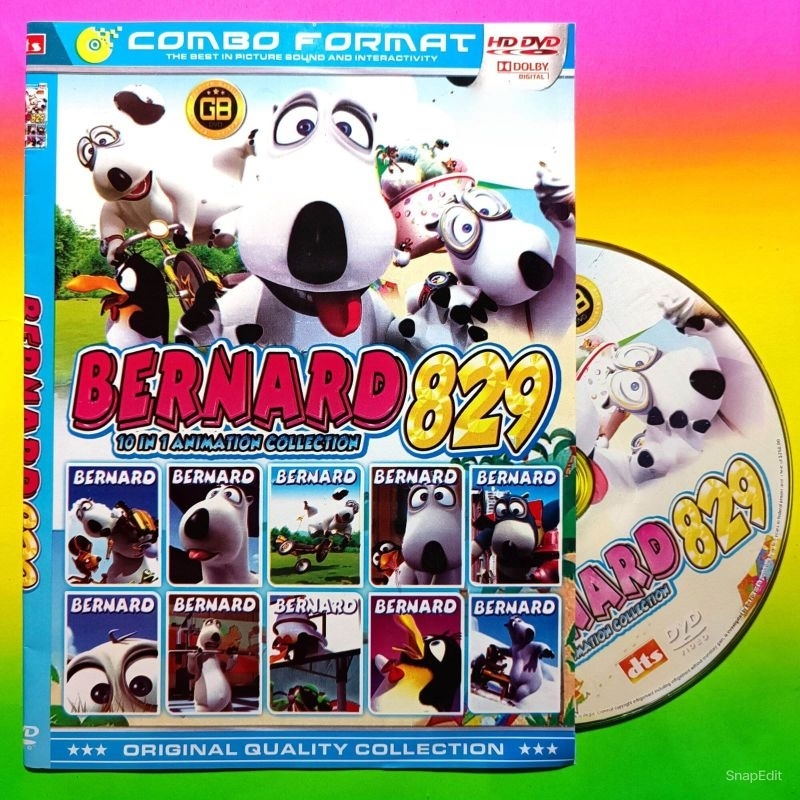 Bernard Bear Film DVD Cassette - Family Animation Film - DTS DVD ...