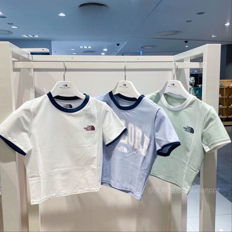 The North Face TNF Logo Crewneck Crop Top | Shopee Philippines