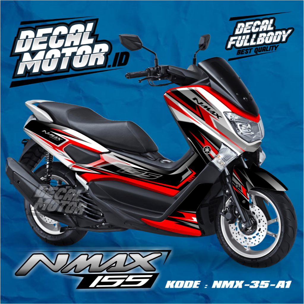 FULL BODY STICKER NMAX 150 155 - DECAL NMAX FULL BLOCK - NMX | Shopee ...