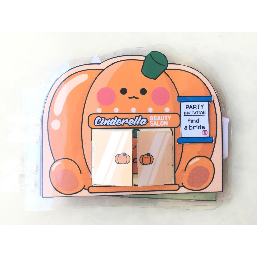 Cinderella paper doll laminated children's viral toy | Shopee Philippines