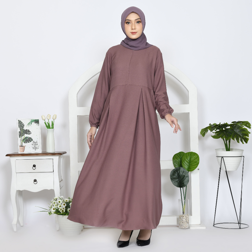 ALEEYA DRESS gamis aleeeya ITY PREMIUM GAMIS BUSUI WUDHU FRIENDLY ...