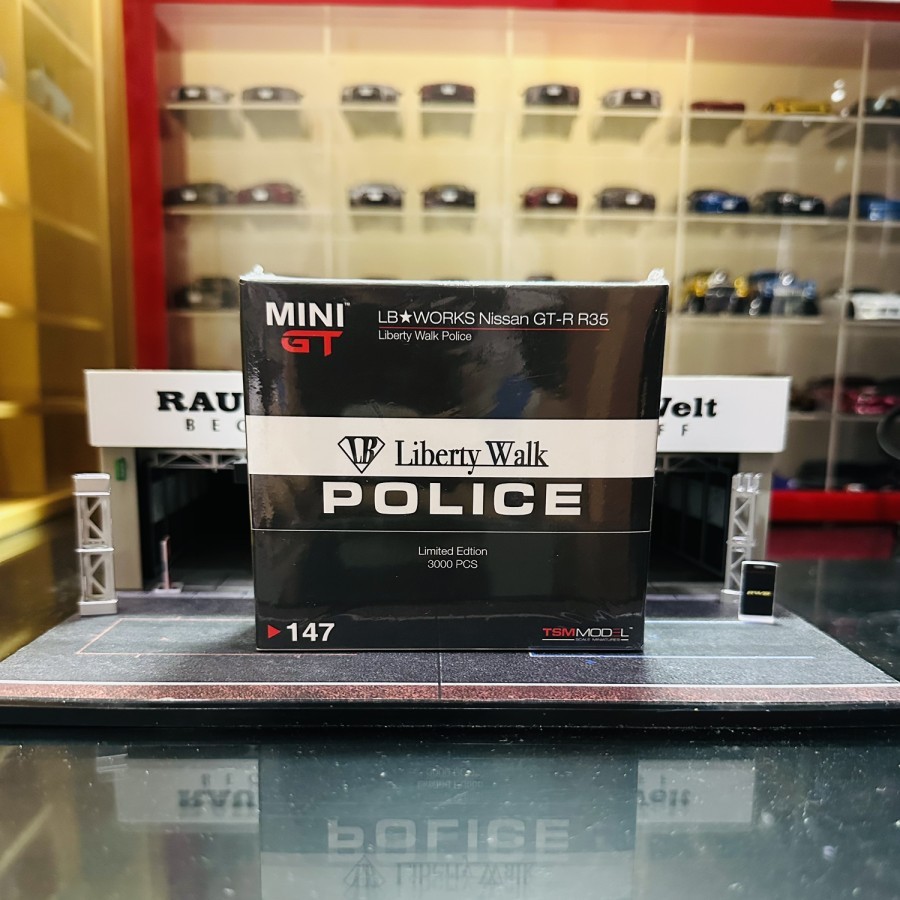 Mini GT 147 LB Works Nissan GTR R35 Liberty Walk Police | Shopee ...