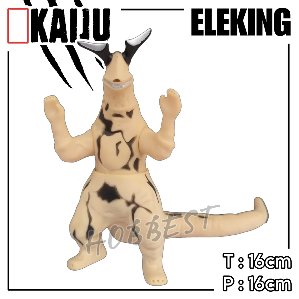 Kaiju ELEKING - Action Figure Godzilla Miniature Display Toy Ultraman ...