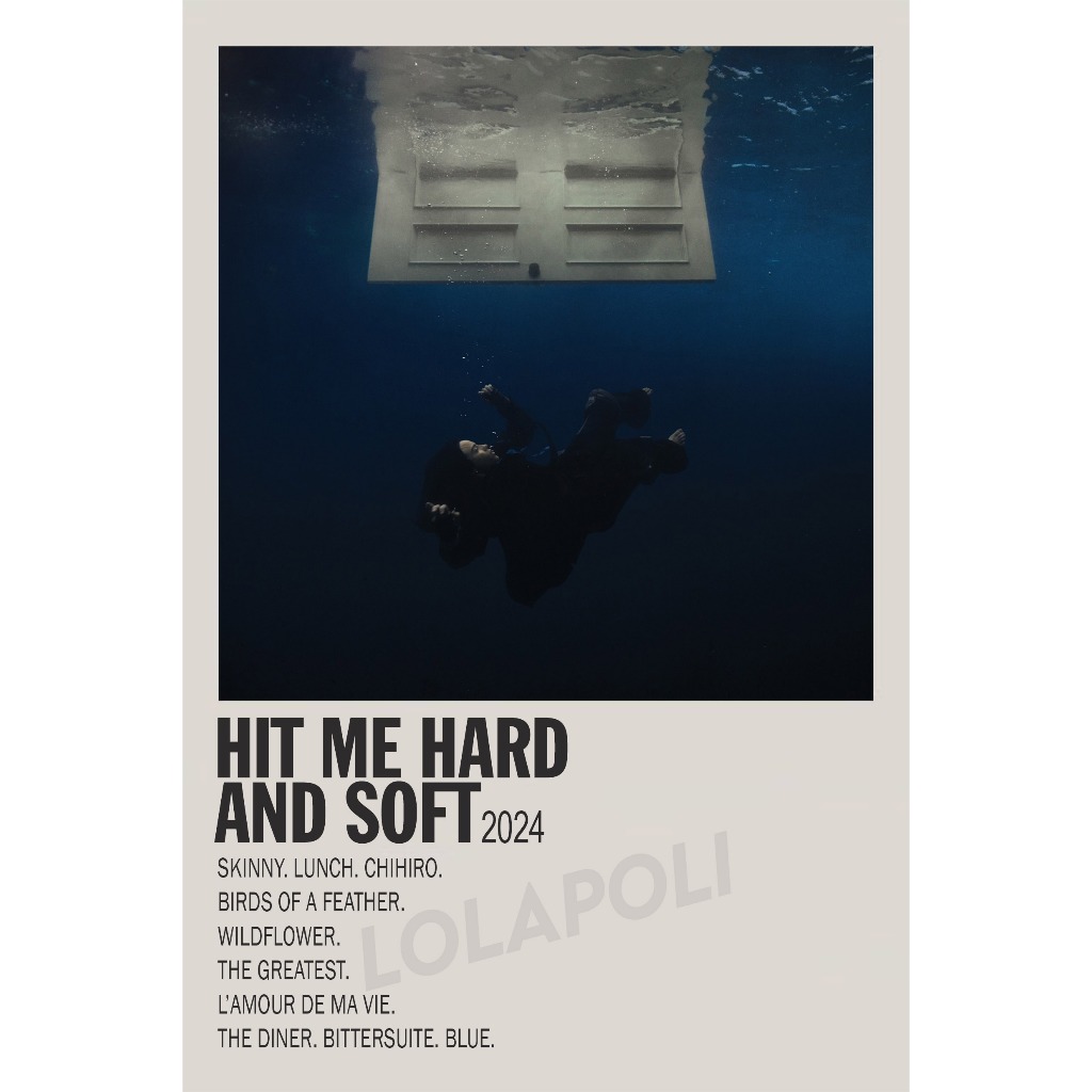 Hit Me Hard and Soft Album Cover Poster - Billie Eilish | Shopee ...