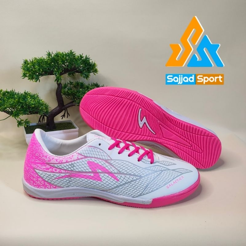 PUTIH Galactica White Pink SPECS Futsal Shoes/Teen Futsal Shoes ...