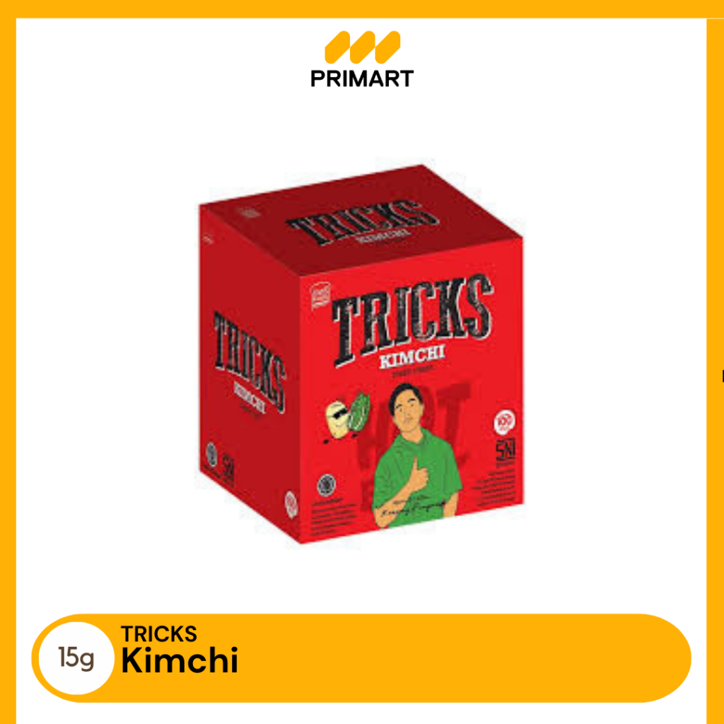 Tricks Crisps Kimchi Potato Baked Chips 10x15 gr | Shopee Philippines