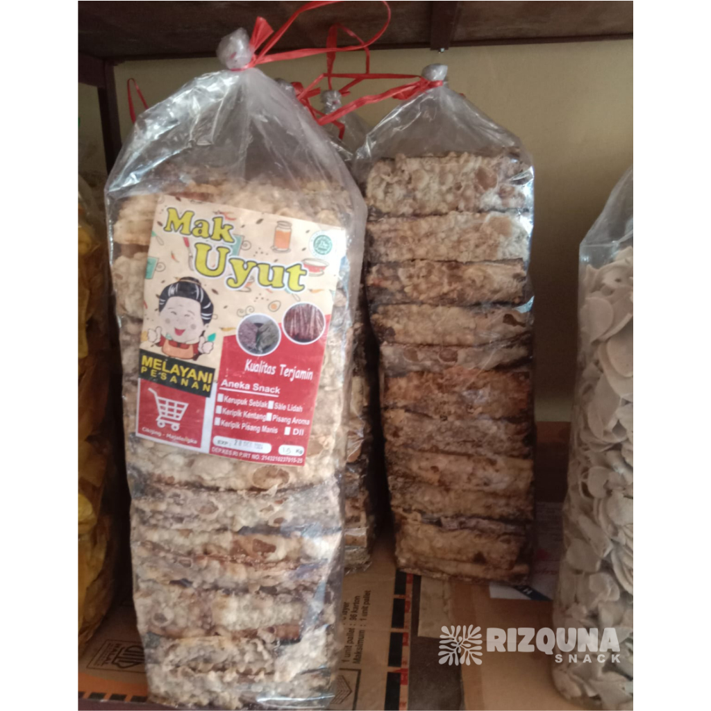 Banana Tongue Chips 500gram Crispy Savory Fresh-Rizquna Snack | Shopee ...