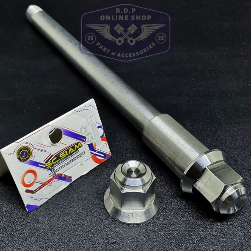 Kawasaki ninja R SS RR KIS ZX150 Front Axle Original probolt stainless ...