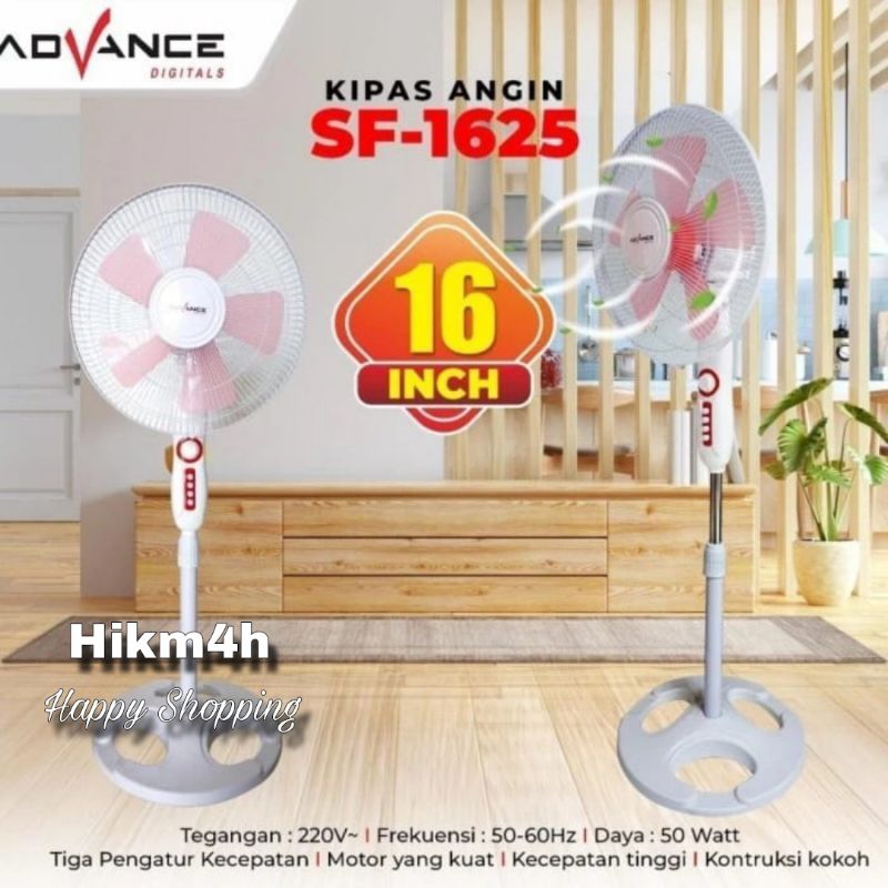 Stand Fan Advance SF-1625 16inch Stand Fan | Shopee Philippines