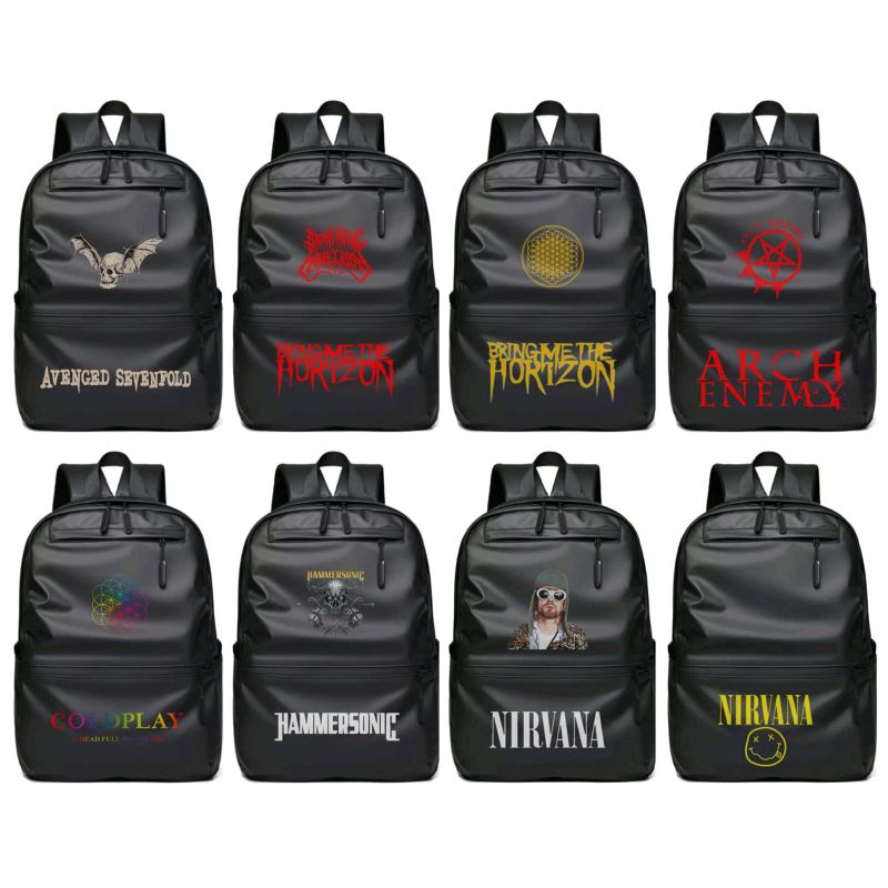 Backpack tas Carry - tas Avenged sevenfold - Bring me to horizon ...