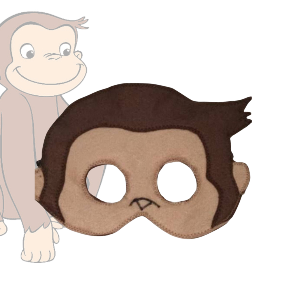 Curious George mask monkey | Shopee Philippines