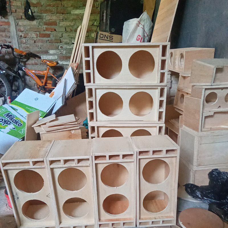 1 piece SALON BOX//SPEAKER BOX//SPR 4 INCH DOUBLE RAW BOX | Shopee ...
