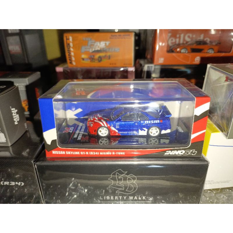 Inno64 NISSAN SKYLINE GT-R R34 NISMO R-TUNE CONCEPT TOKYO AUTO SALON ...