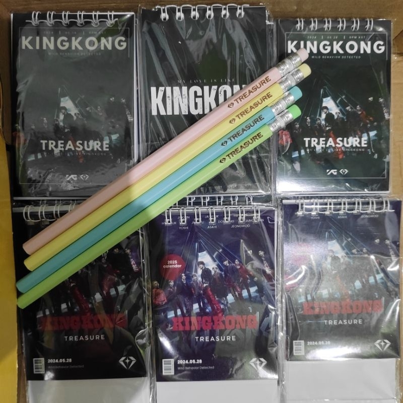 Freebies Fankit Fanmade Unofficial Treasure Kingkong Edition Notebook ...