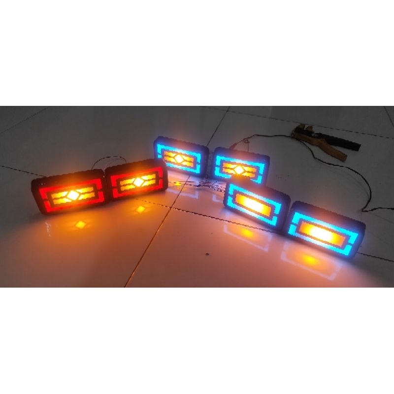 Sen+sensor Lamp bumper Canter custom 24V | Shopee Philippines