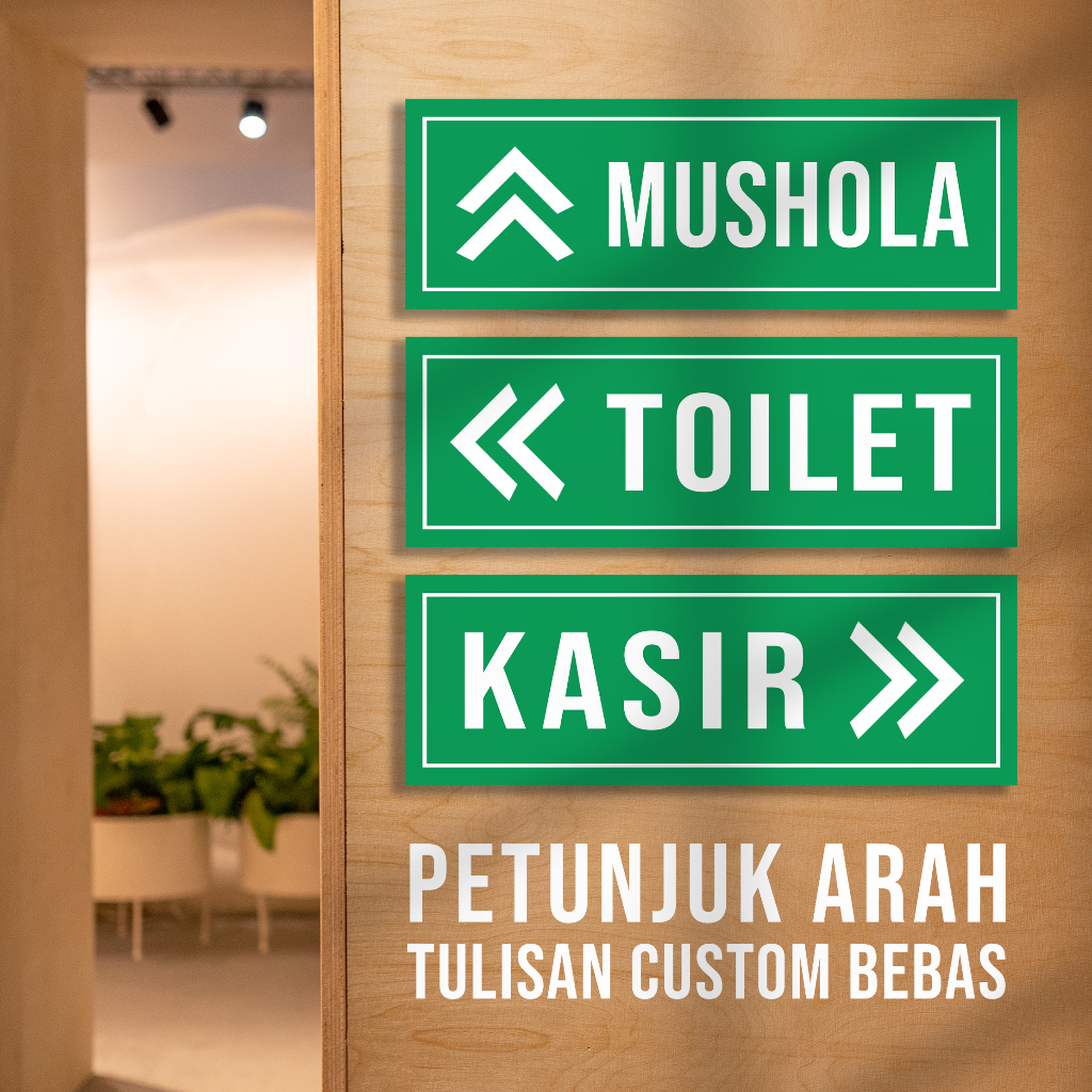 Directional Instruction BOARD CUSTOM Writing Room Free SIGN BOARD Arrow ...