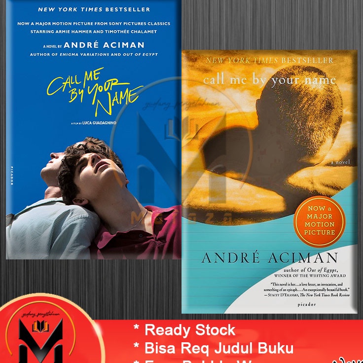 Call ME book BY YOUR NAME | Shopee Philippines