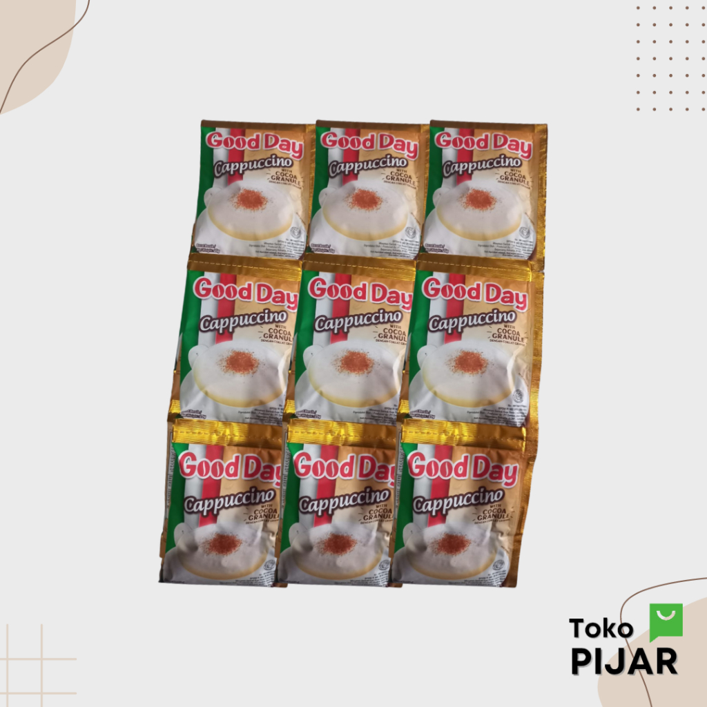 Good Day Cappuccino (10 Sachets@25 Grams) | Shopee Philippines