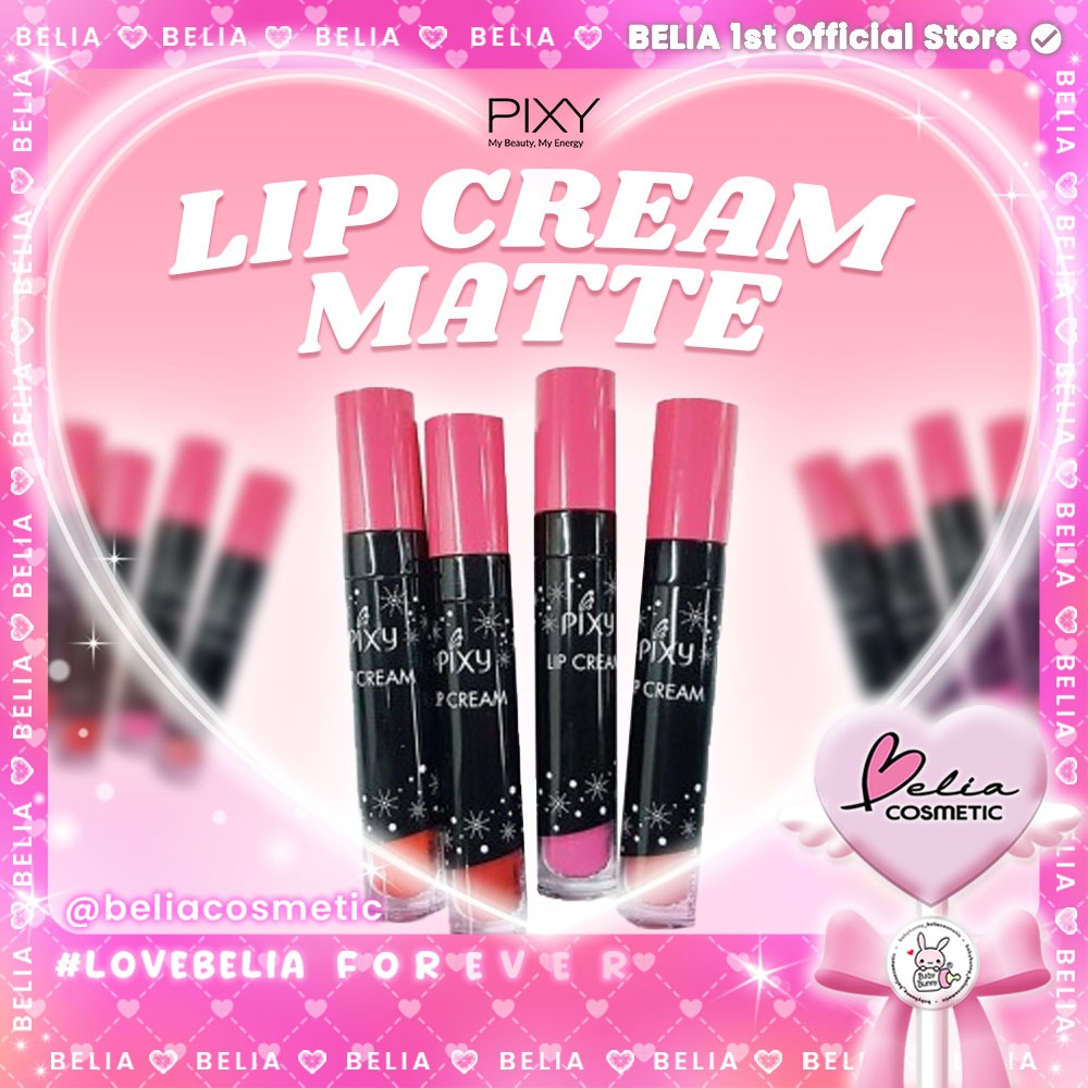 Belia Pixy Lip Cream Matte 4gram (lipcream) | Shopee Philippines