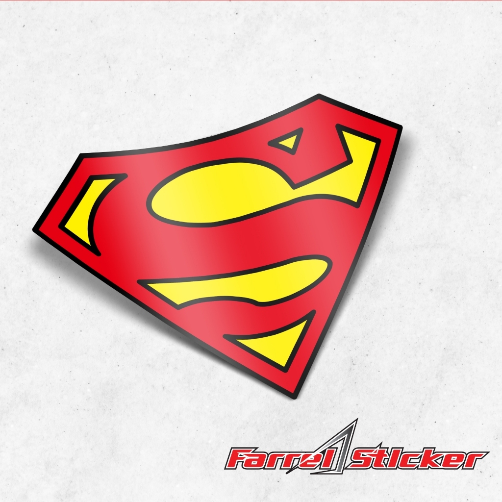 Superboy Sticker Superman logo Sticker | Shopee Philippines