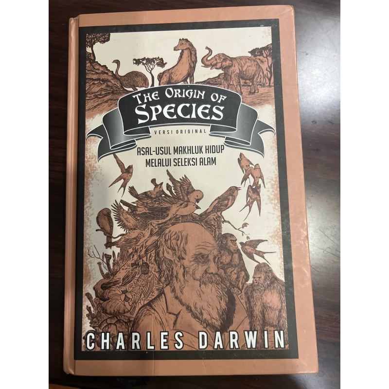 The origin of species Book of Natural Selection of Living Beings By ...