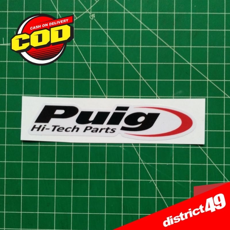 Puig Stickers - Waterproof Laminate Print Stickers For Motorcycles ...