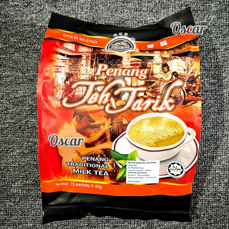 Penang Teh Tarik Contents 15 Sachets Malaysia Milk Tea Traditional | Shopee Philippines