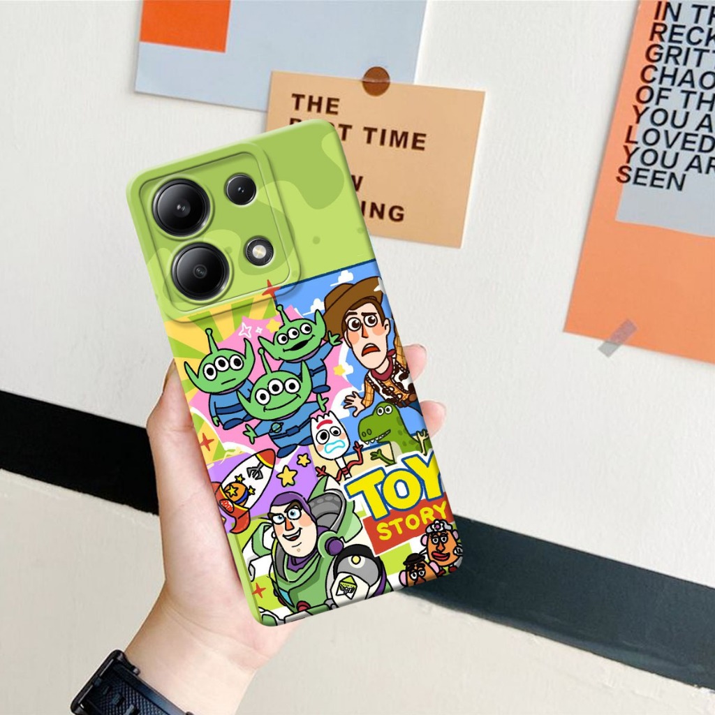 (FA-01) REDMI NOTE 13 5G Procamera Case New cartoon toy story (other ...