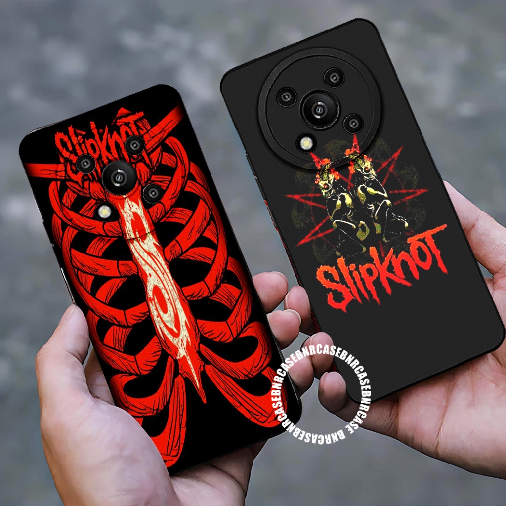 HP Case ITEL RS4 2024 2024 MOTIF SLIPKNOT SOFTCASE PROTEC CAMERA CASING ...