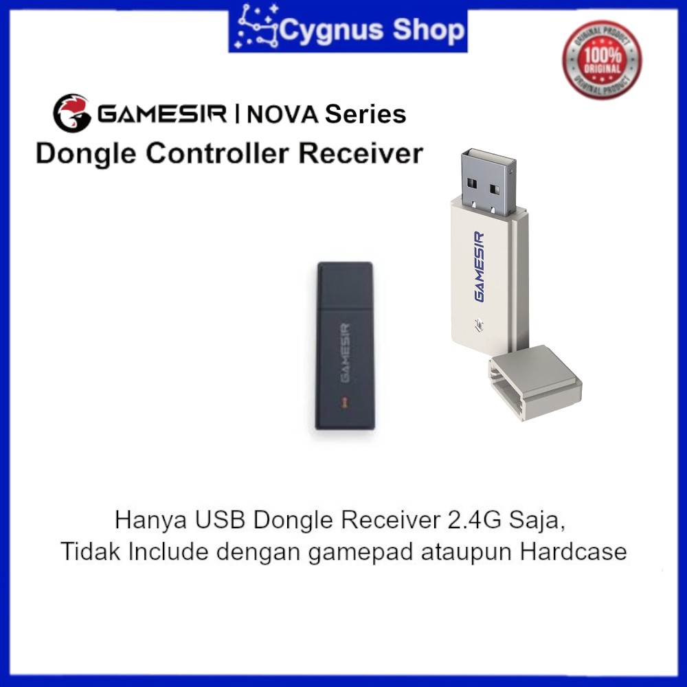 Gamesir USB Receiver 2.4G Dongle USB for Controller Gamepad T4 Nova/T4 ...