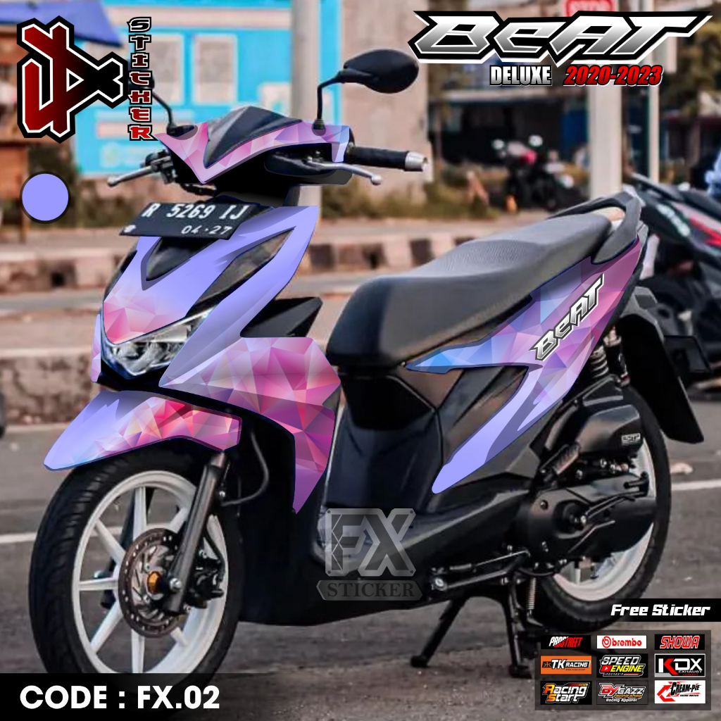 Newest Decal Sticker Honda Beat Deluxe 2020 2021 2022 2023 Fullbody ...