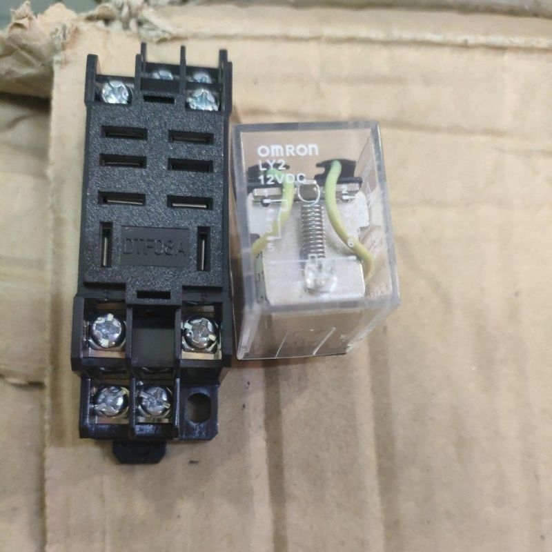 Relay LY2N 12vdc omron +socket | Shopee Philippines