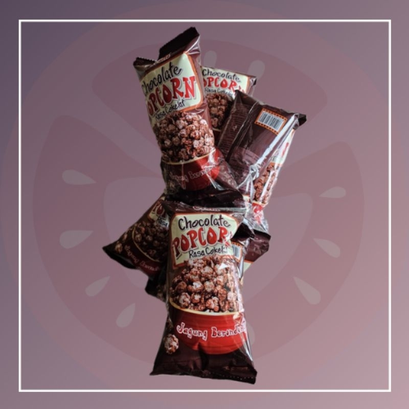 Oishi Popcorn Chocolate Renteng 20gr x 10 | Shopee Philippines