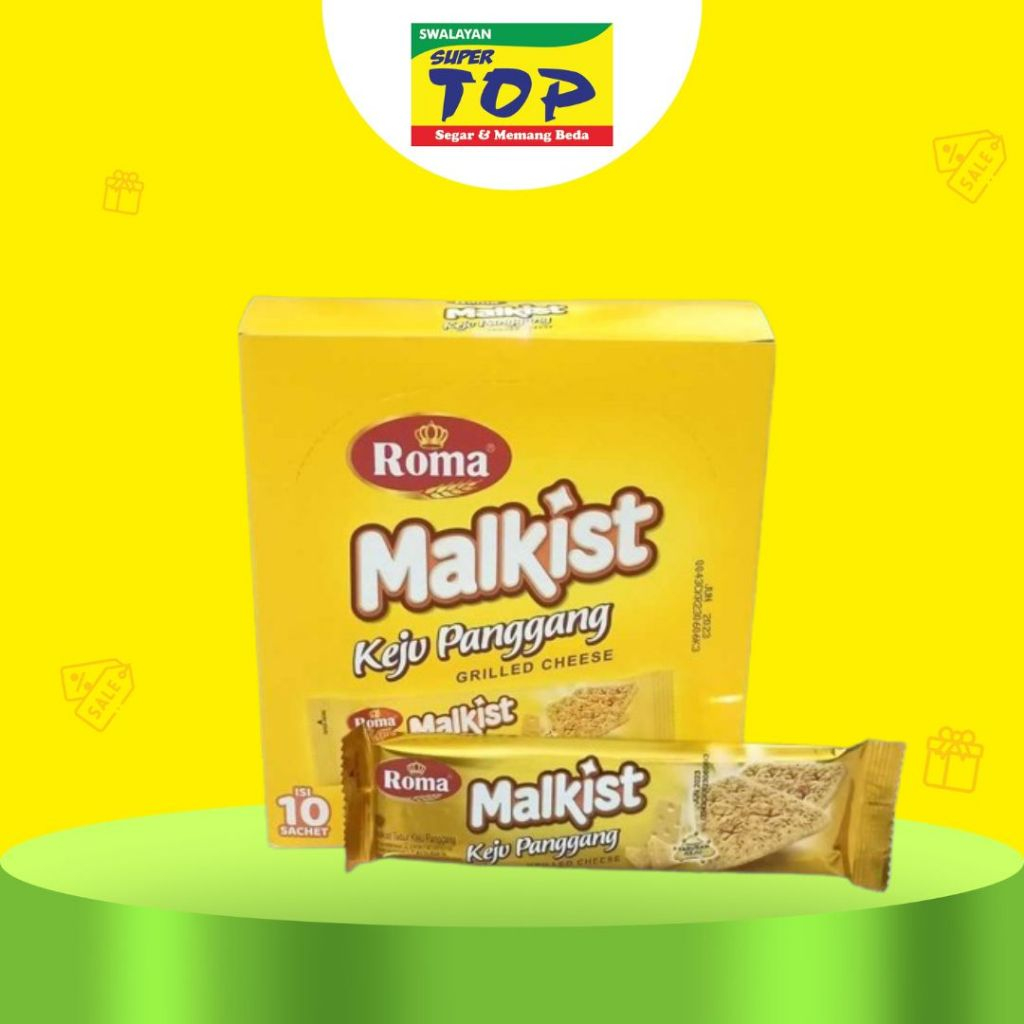 ~TOP~ROMA Malkist Baked Cheese 22G & 110G | Shopee Philippines