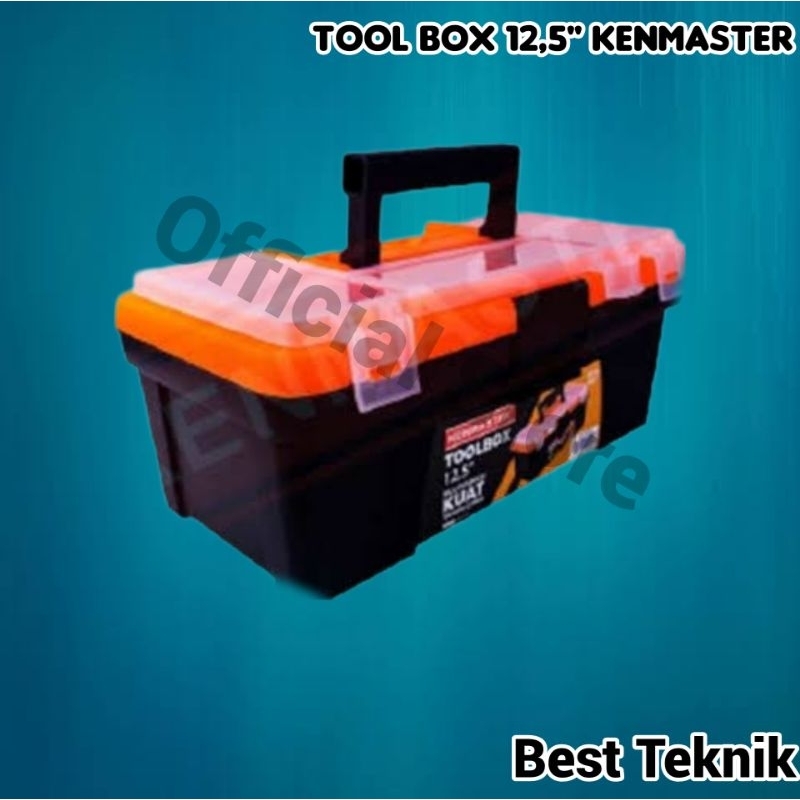 Tool Box Kenmaster 12,5" Tool Box Best Quality Tool Storage | Shopee ...