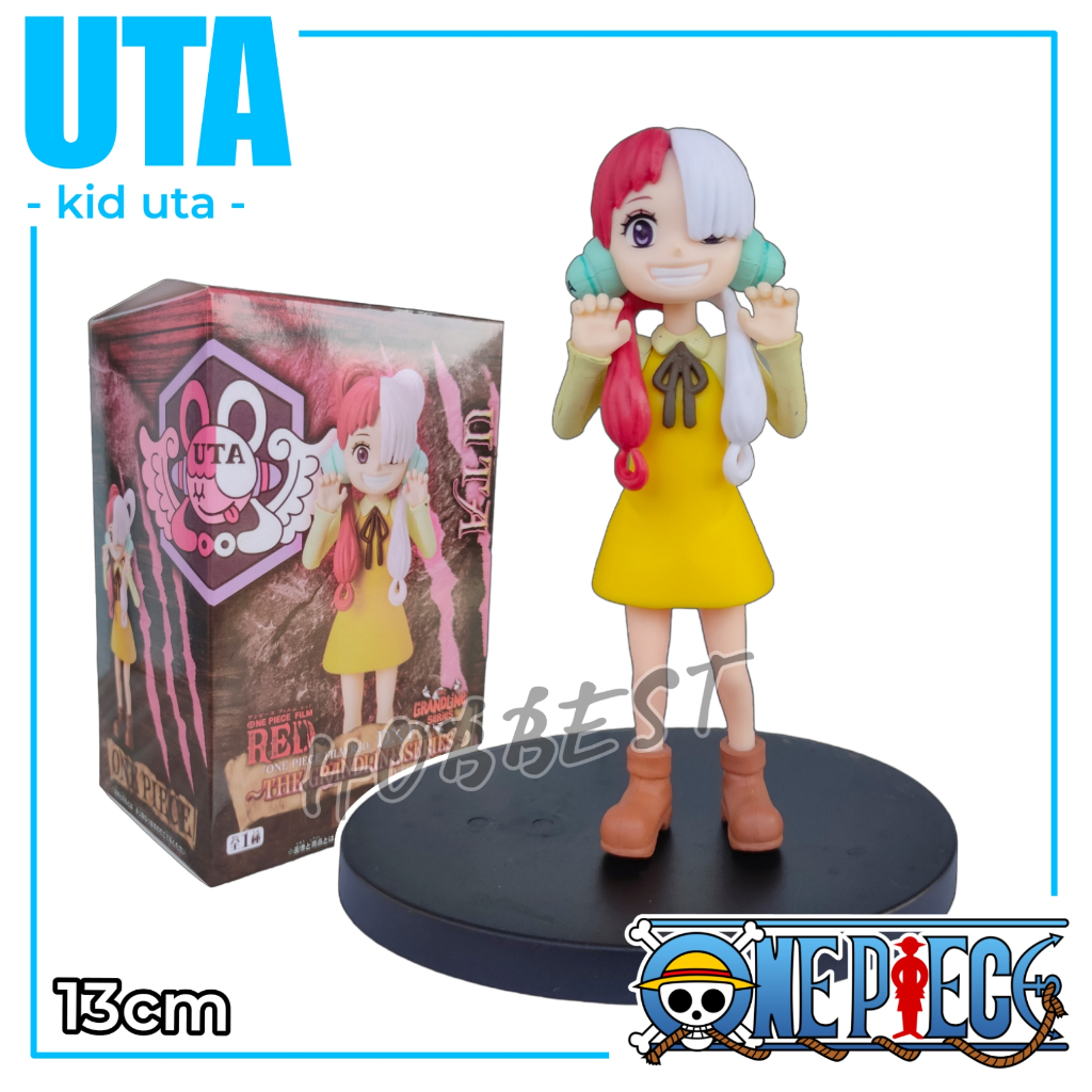 One PIECE RED Action Figure: UTA - Miniature Display Toy Utahime ...