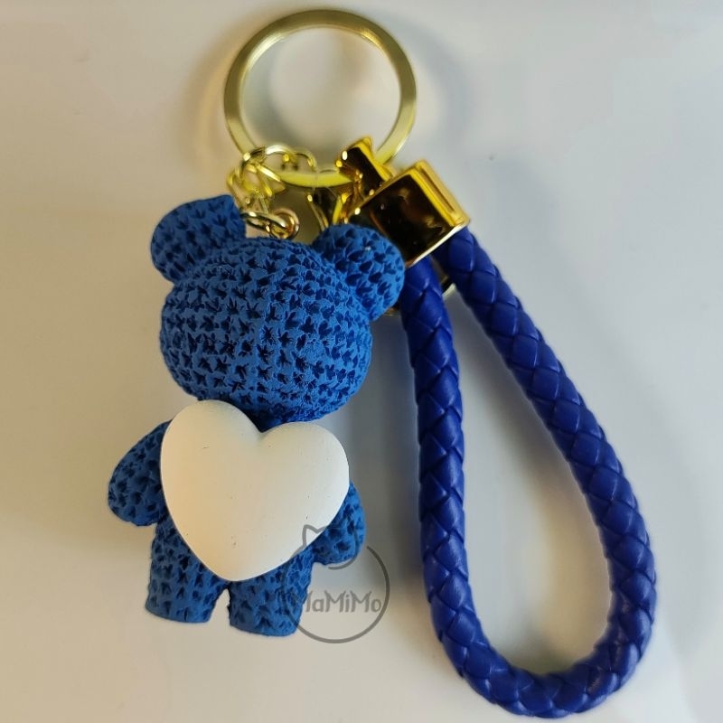 UNGU GANTUNGAN READY Lovely Runner Keychain 3 Colors BLUE PINK PURPLE ...