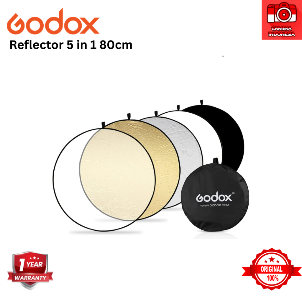 Godox Reflector 5 in 1 80cm Photo Studio Reflector | Shopee Philippines