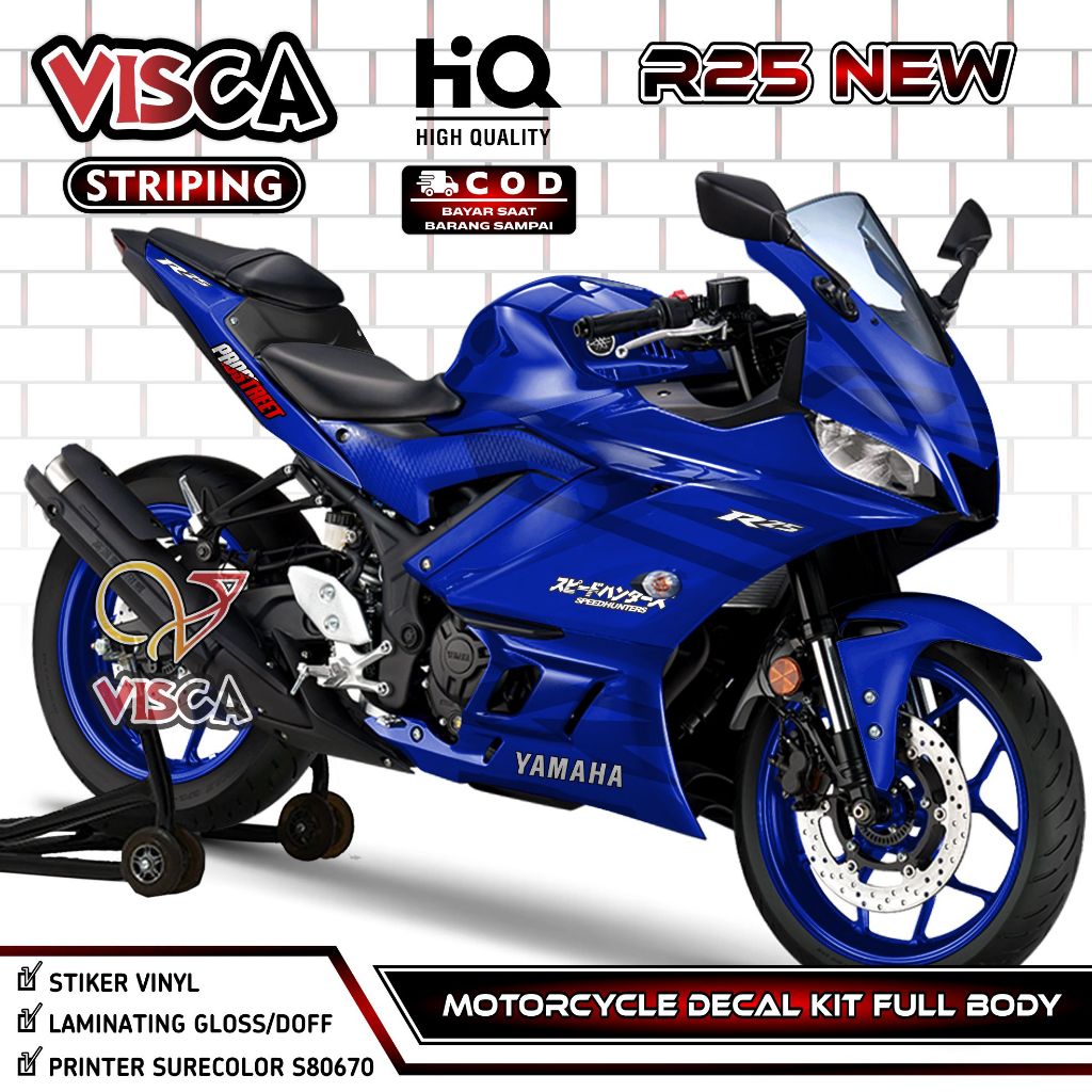 R25 New Full Body Decal - New R25 FullBody Sticker - New R25 Decal ...
