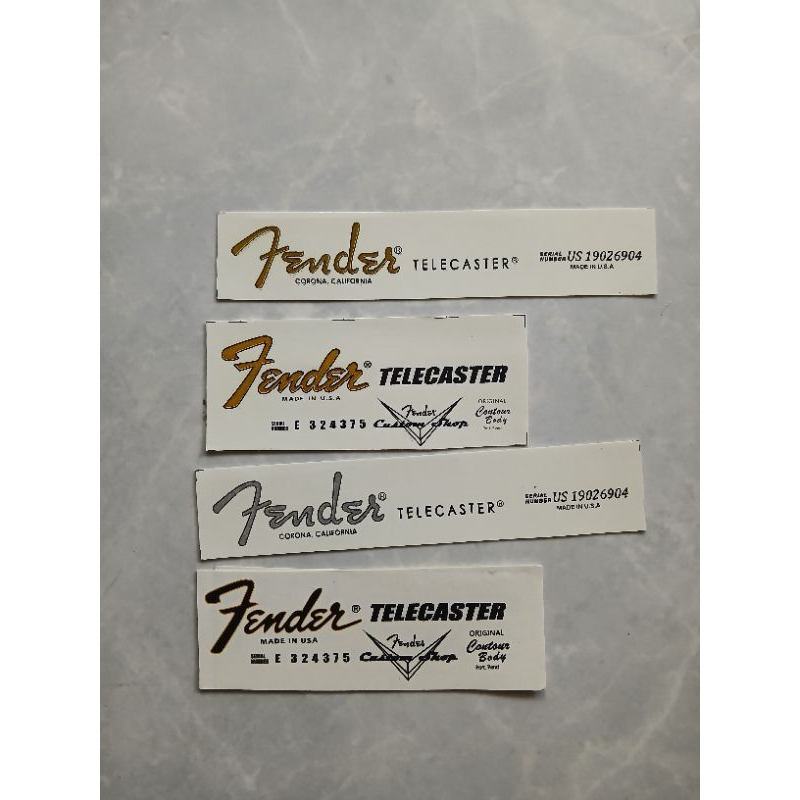 Fender telecaster decal | Shopee Philippines