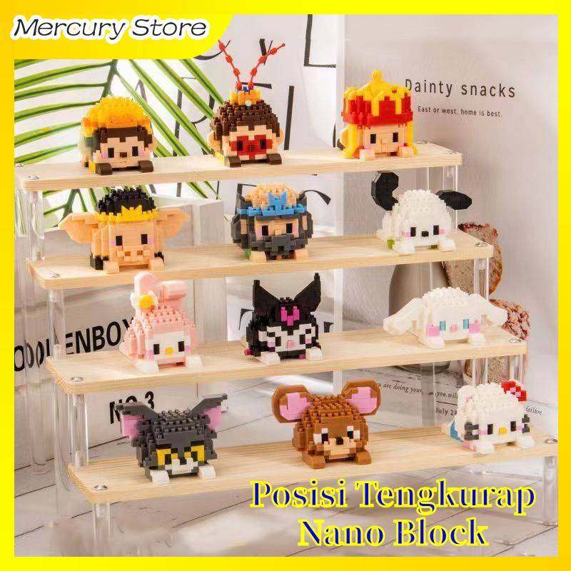 Nano Building Block Mini Cartoon Character Bricks Block Stacking Disney ...