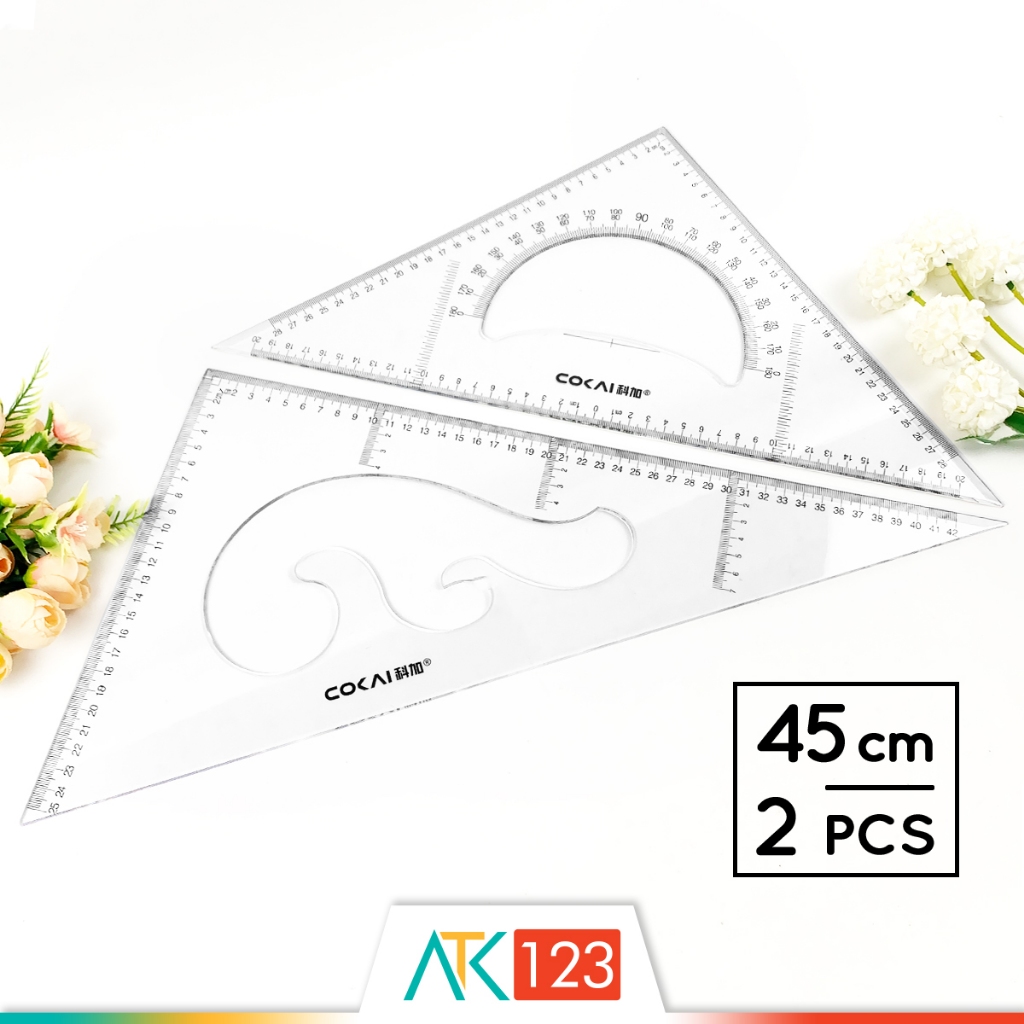 Ruler / Triangle Ruler / Protractor / Curved Pattern Mall / Curve ...
