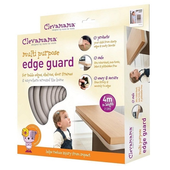 Clevamama Multi Purpose Edge Guard - Cleva Mama Baby Safety Fence Table ...
