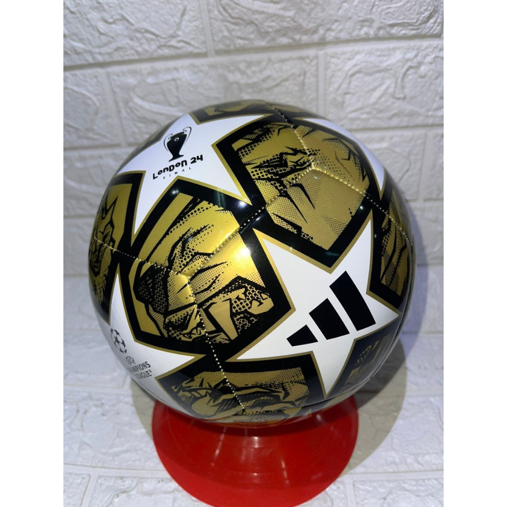 Adidas CHAMPION LONDON 2024 Football club size 5 IN9330 GOLD ORIGINAL ...