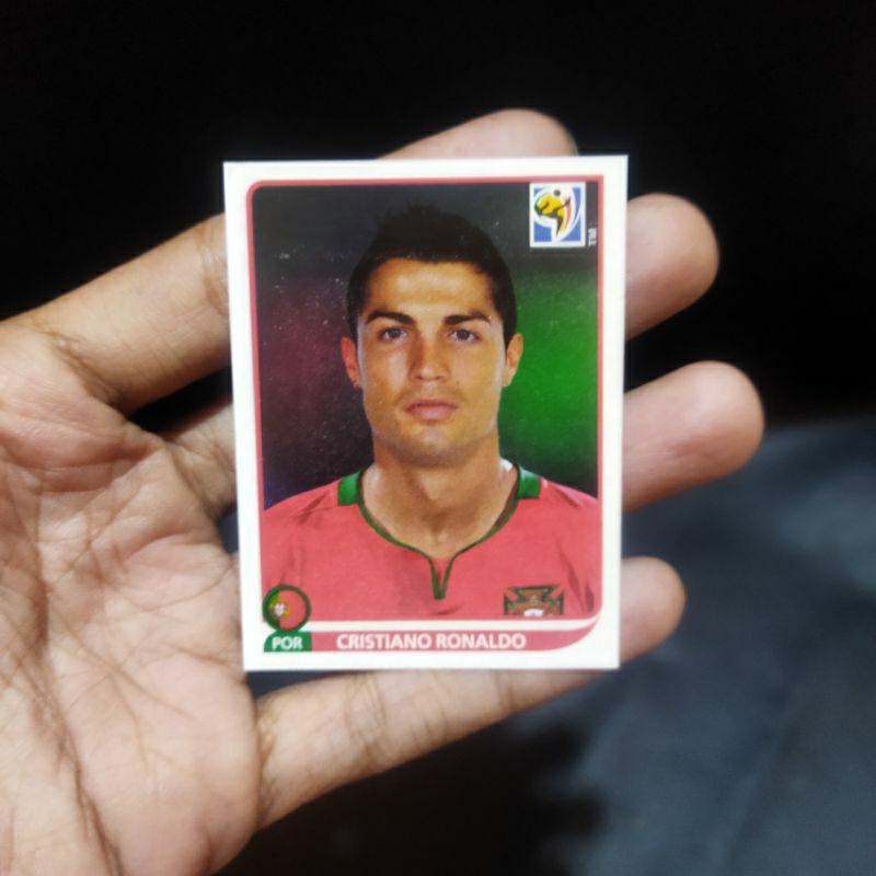 Cristiano Ronaldo CR7 Panini Official Sticker FIFA World Cup 2010 South ...