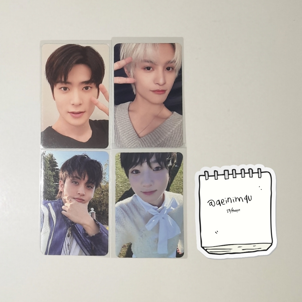Nct poca jaehyun photocard || Sakuya nct wish mark nct dream poca album ...