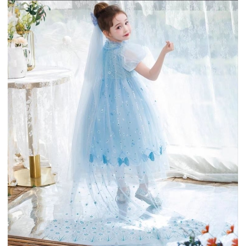 BLUEY Princess Dress Sequin Robe Size 130 | Shopee Philippines