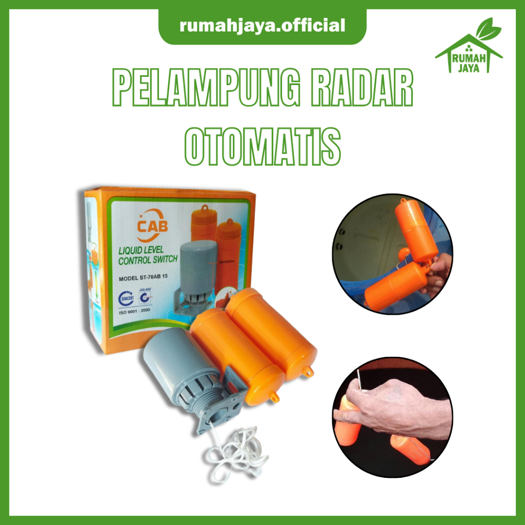 Rjo - Premium Quality CAB Storage Tank Toren Water Automatic Radar Buoy ...