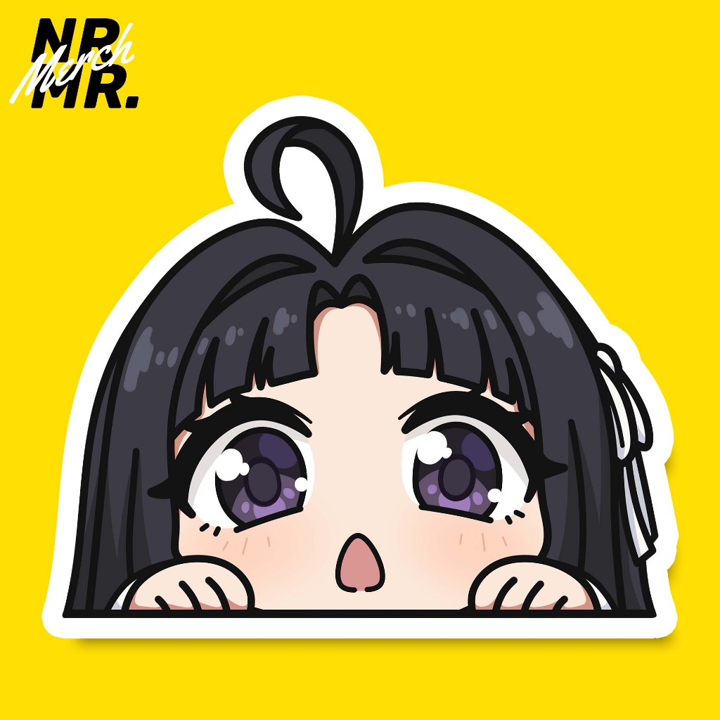 Subaru Awa "Peeking" Girls Band Cry Togenashi Togeari Anime Chibi ...